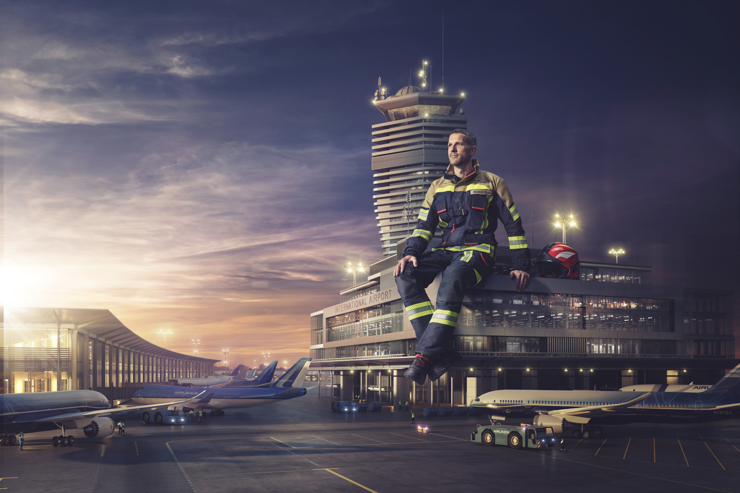 SCHRACK SECONET - AIRPORT MAN / Client: Schrack Seconet / Agency ...